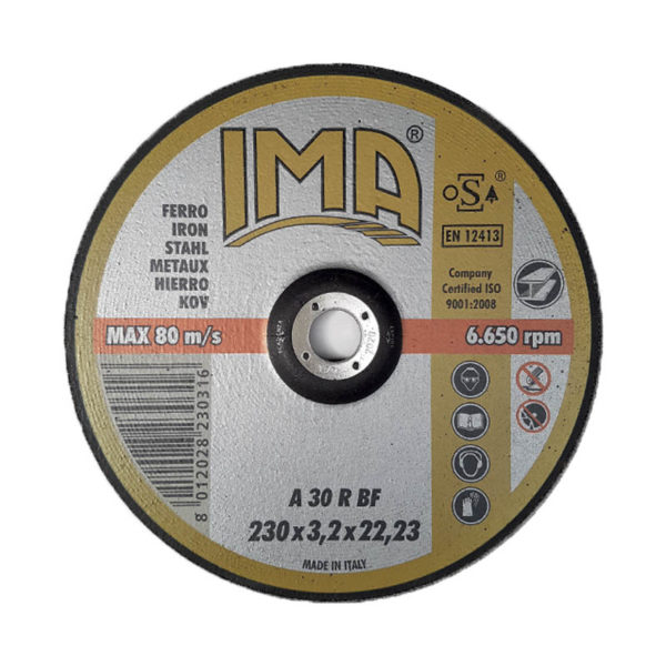 IMA – Dischi troncatori piani da taglio rinforzati su macchine fisse e ...